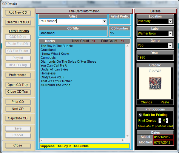 JukeCD | low Profile Software